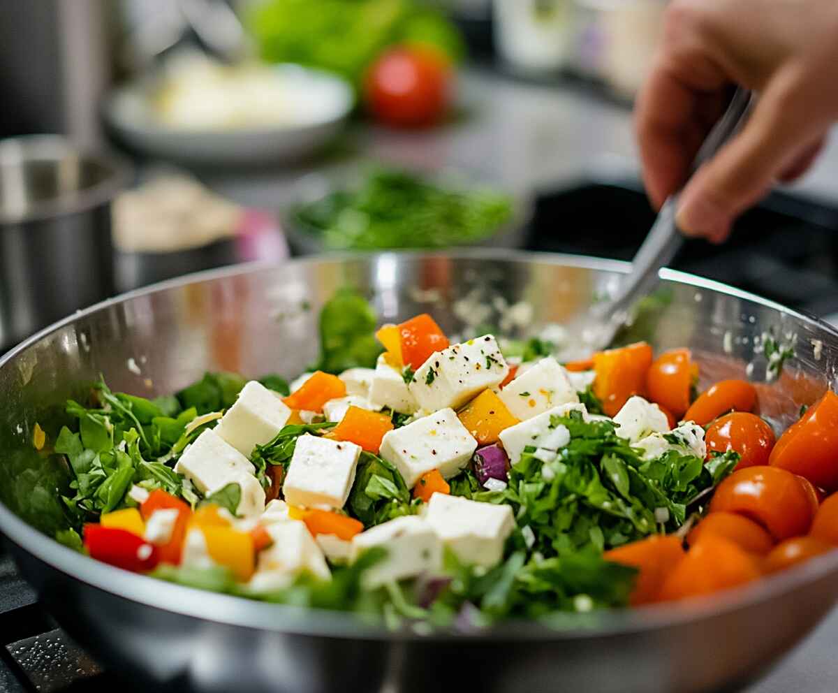 Make A Healthy Paneer Salad Recipe At Home