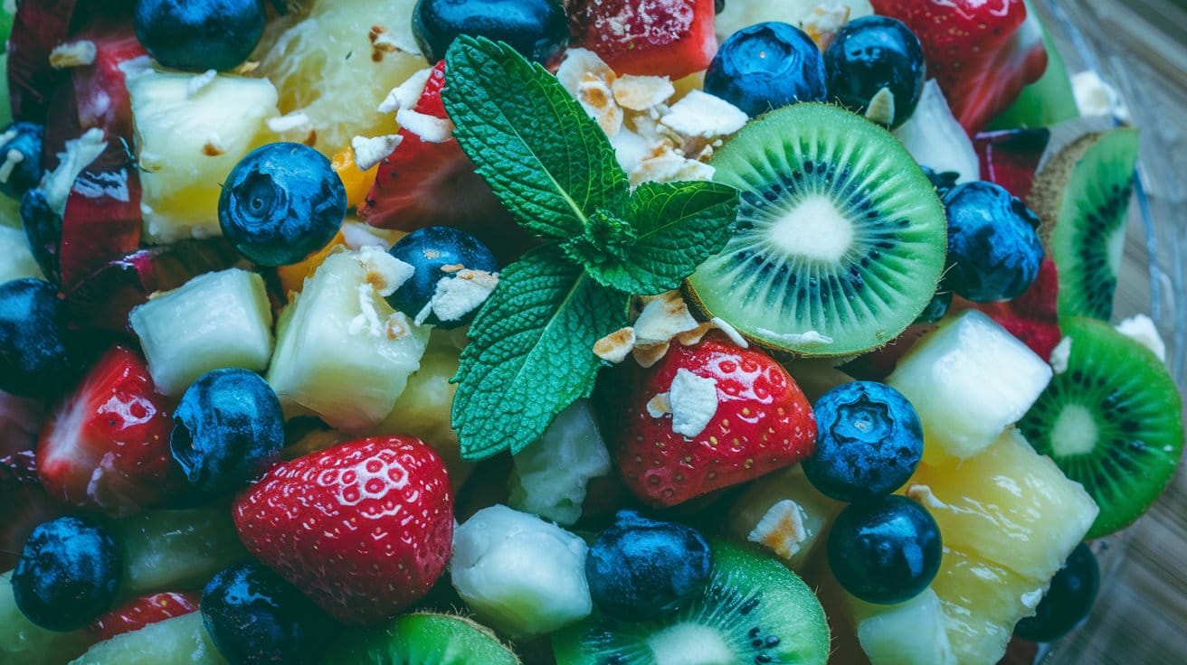 Vegan Fruit Salad Recipe Bowl