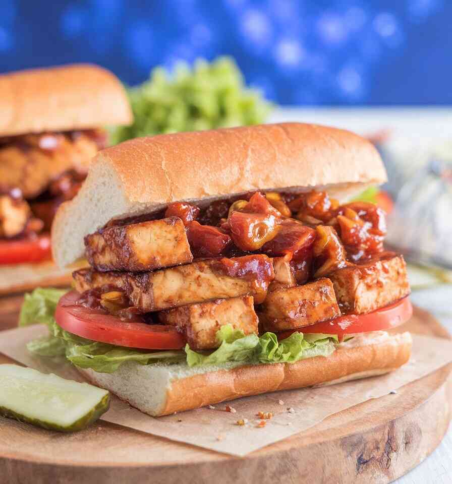 Esay Vegan Bulgogi Sandwich in 4 Steps